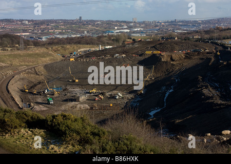 Controversial SITA landfill site at pathhead, Blaydon close to Stargate ...