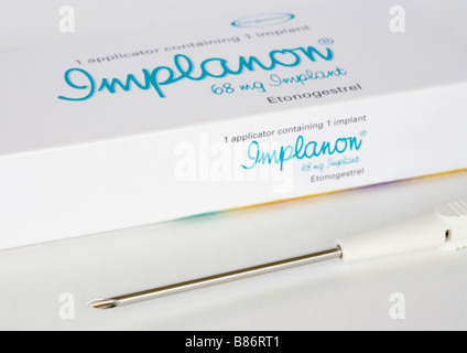 Contraceptive implant Implanon ® Stock Photo - Alamy