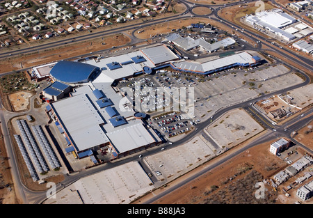 Aerial Gaborone city mall Stock Photo - Alamy