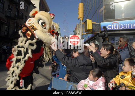 Lunar New Year Parade in Chinatown celebrating the Year of The Rat ...