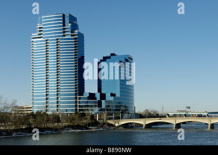 The Varnum Building in downtown Grand rapids Michigan MI Stock Photo ...