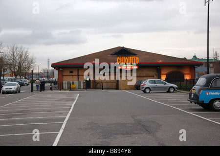 Staples Corner Retail Park in Edgeware Road, London, England Stock ...
