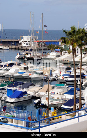 Puerto Colon marina and harbour, Costa Adeje, Playa de las Americas ...