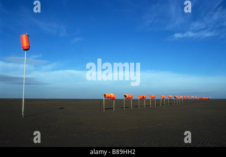 RAF firing range at Donna Nook on the Lincolnshire Coast UK Stock Photo ...