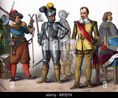 German Military in 1600 Stock Photo - Alamy