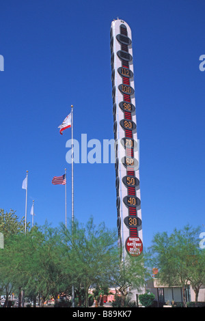 World's Largest Thermometer, Baker, California, USA Stock Photo - Alamy