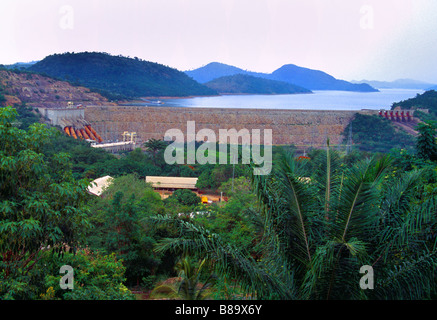 Akosombo Dam, Lake Volta, Ghana, Africa Stock Photo - Alamy