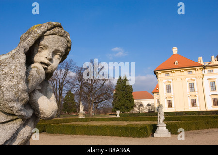 Slavkov Castle (Austerlitz Castle), in Slavkov u Brna, Czech Republic ...