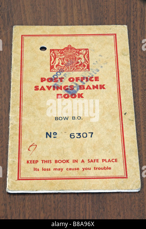 1950's Post Office Savings Bank Book Stock Photo - Alamy