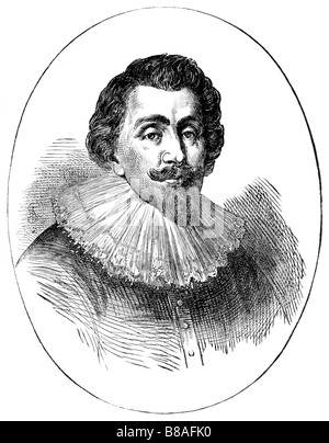 MARYLAND. Cecil, Second Lord Baltimore c1880 old antique vintage print ...