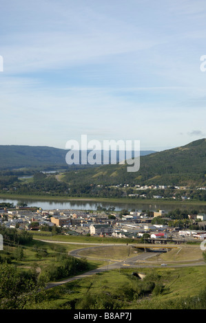 Town Peace River, Alberta Stock Photo - Alamy