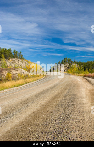 Ingraham Trail highway, Northwest Territories Stock Photo - Alamy