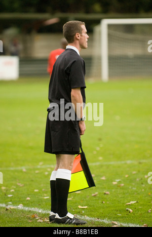 linesman at football match Stock Photo - Alamy