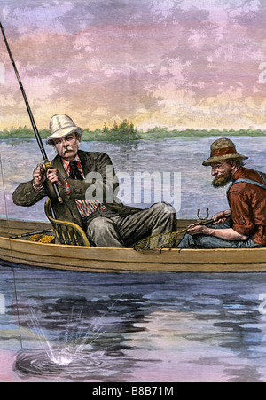 President Chester A Arthur on vacation in Newport Rhode Island 1884 ...