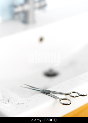 Pair of scissors Stock Photo - Alamy