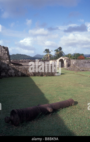 Fuerte Santiago 18th century Spanish colonial fort in Portobelo, Panama ...