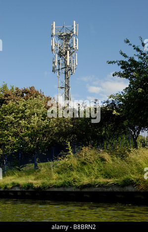 Telecommunication mast Telecommunications relay station near Hull East ...