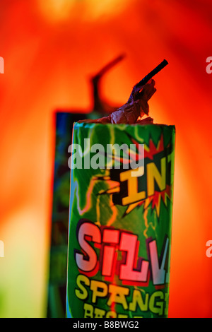 fountain fireworks with fuse Stock Photo - Alamy