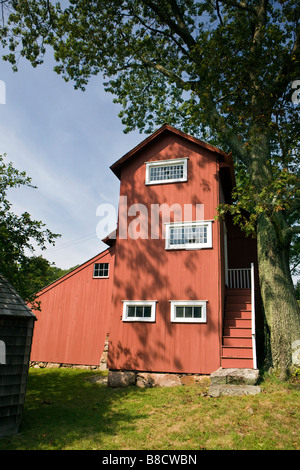 The Weir barn, Weir Farm National Historic Site and home of American ...
