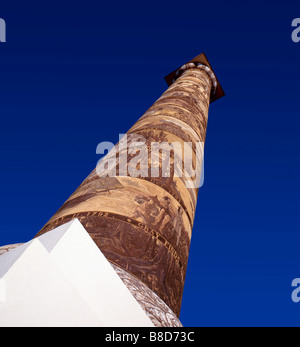 Low angle view of Astoria Column, Astoria, Oregon, USA Stock Photo - Alamy
