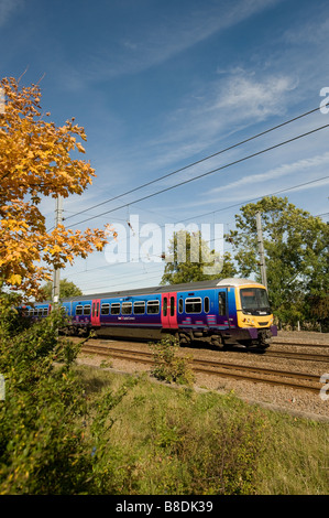 Class 365 train in First Capital Connect livery waiting at a platform ...