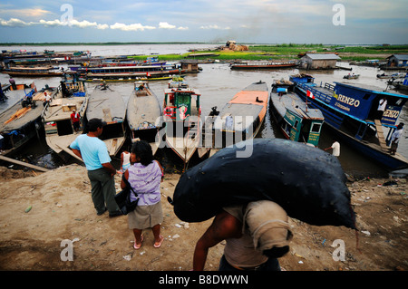 port of Pucallpa Stock Photo - Alamy