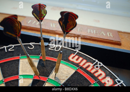 Darts: treble 20 Stock Photo - Alamy