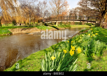 River Idle Retford park England Springtime Stock Photo - Alamy