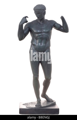 Polykleitos Diadumenos about 420 c BC Stock Photo - Alamy