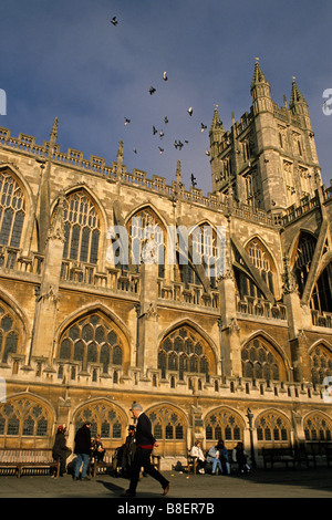 Bath Abbey in Bath Stock Photo - Alamy