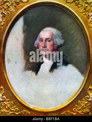 George Washington by Gilbert Stuart Stock Photo - Alamy