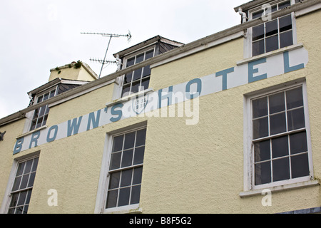 Browns Hotel, in Laugharne, south Wales – hard-drinking poet Dylan ...
