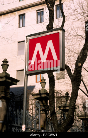 Closeup of street signs in Milan, Italy Stock Photo - Alamy