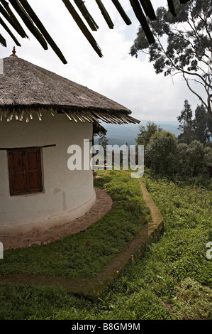 Addis Ababa EthiopiaKing Menelik's palace Entoto mountain Stock Photo ...