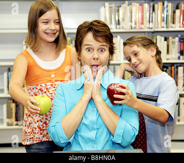Teaching for surprise. Surprised teacher at green chalkboard. Bearded ...