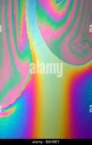 Optical Interference in a Soap Film Stock Photo - Alamy
