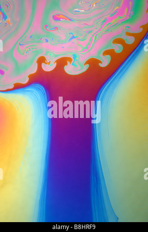 Optical Interference in a Soap Film Stock Photo - Alamy