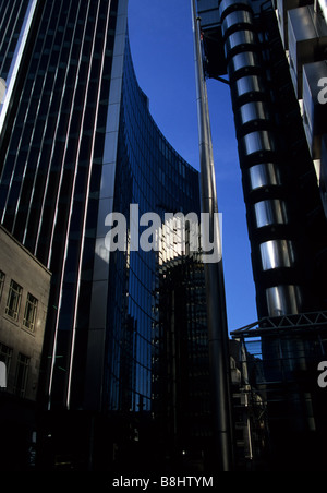 Side view of the Lloyd's Building (1 Lime St) in London, taken at ...