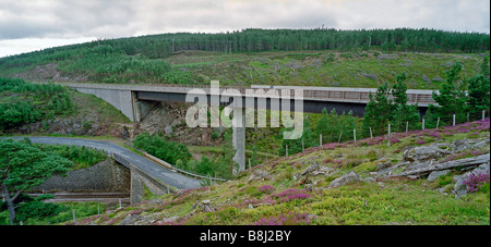 Slochd Beag Road Bridge built with corrosion resistant weathered steel ...