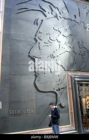 The Diesel store on Fifth Avenue in New York, is seen on Wednesday ...