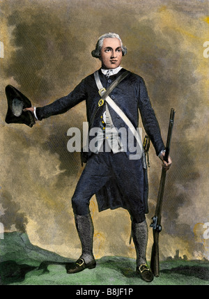 The American Revolutionary War. Battle of Bunker Hill. June 17, 1775 ...