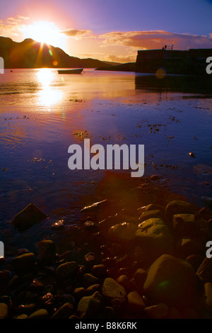 Pier at Lower Diabaig, Torridon, Scotland Stock Photo - Alamy