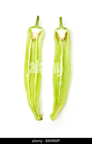 Carliston Peppers isolated on a white studio background Stock Photo - Alamy