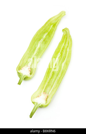 Carliston Peppers isolated on a white studio background Stock Photo - Alamy