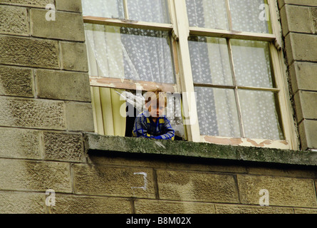 'POSSIL PARK - GLASGOW', ONE OF THE CITY'S MOST RUN DOWN HOUSING Stock ...
