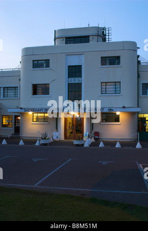 Shoreham Airport main terminal building Stock Photo - Alamy