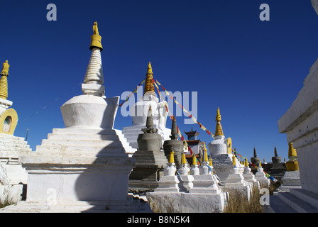 Waqie Buddhist Pagodas, Hongyuan, Aba Qiang and Tibetan Autonomous ...