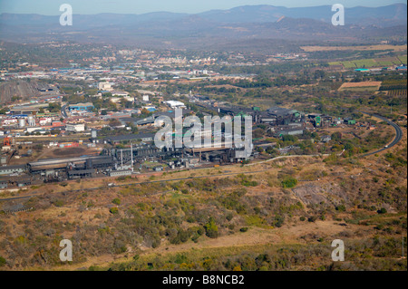 Aerial view of Nelspruit, Mpumalanga, South Africa Stock Photo ...