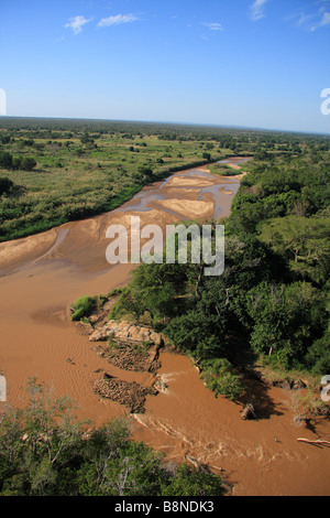 Aerial view of Usutu river Stock Photo - Alamy