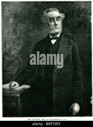 Lord Ashley (1801 – 1885) also known as Lord Shaftesbury following the ...